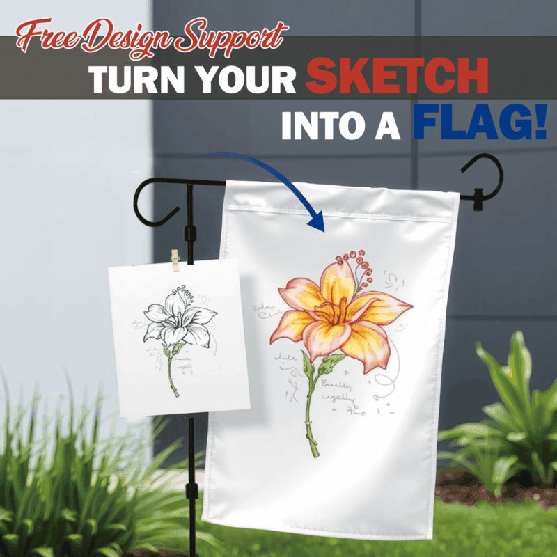 Custom Garden Flags & Signs | Personalized Outdoor Yard Flag