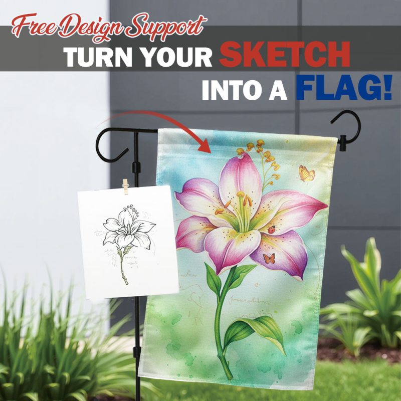 Custom Garden Flags & Signs | Personalized Outdoor Yard Flag
