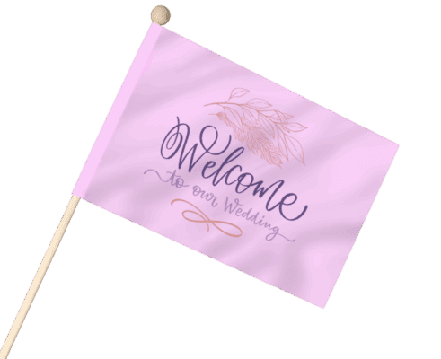 Custom Handheld Stick Flags (Set of 12) – Personalized Mini Flags